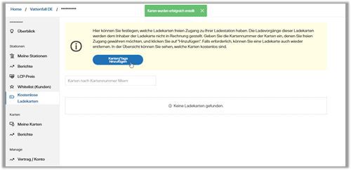 Ladevorgänge auf einen Blick | My InCharge Portal | Vattenfall InCharge
